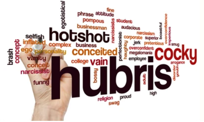 Ruminations on hubris – Ruminant Pink Friday